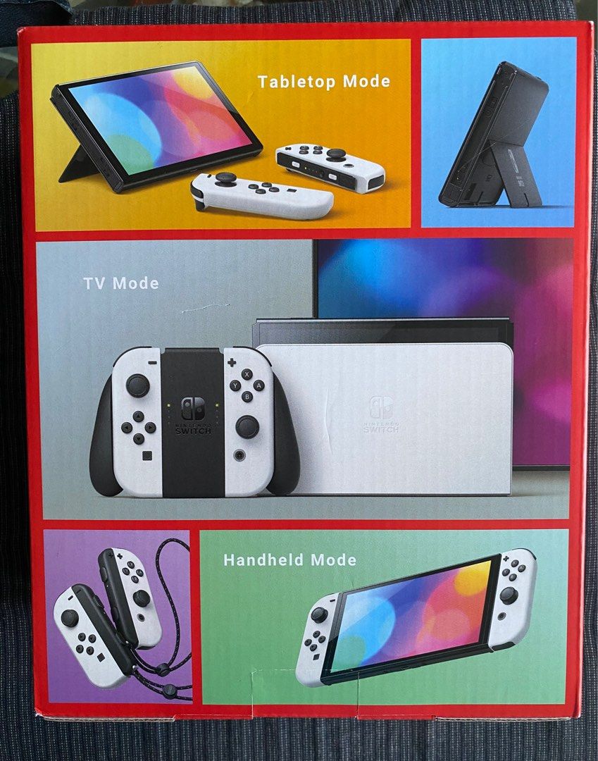 Nintendo Console Switch OLED (Brand New), Video Gaming, Video Game ...