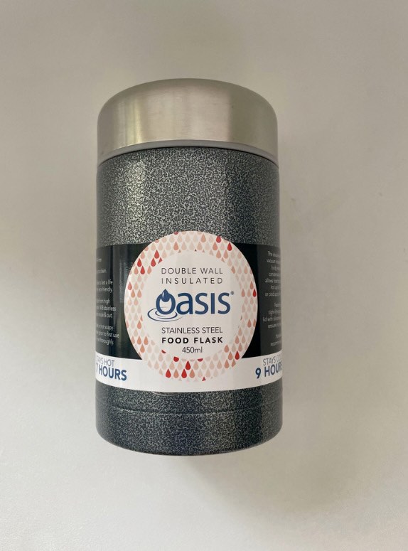 Brand New Oasis Stainless Steel Insulated Food Flask, Furniture & Home ...