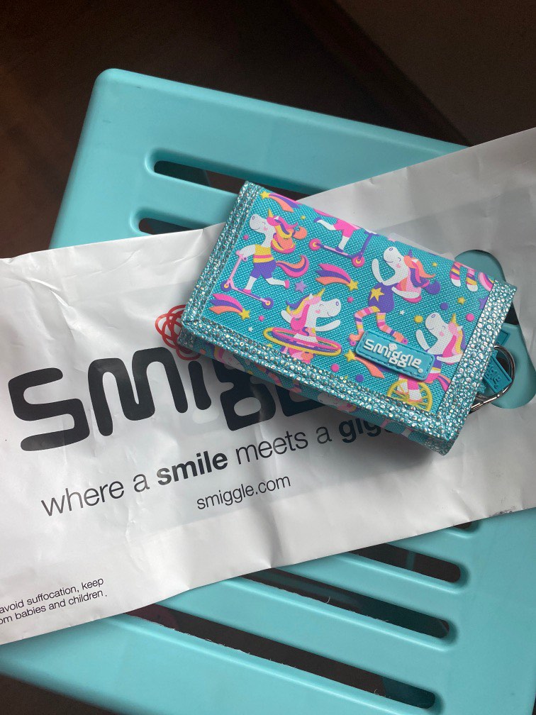 Brandnew Smiggle Unicorn Wallet, Babies & Kids, Babies & Kids Fashion ...