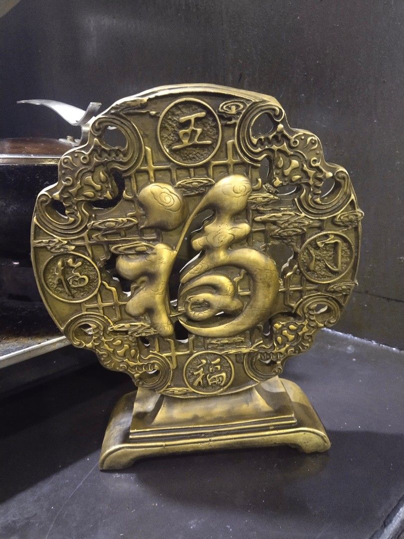 Brass fengshui lucky decorative display, Hobbies & Toys, Memorabilia ...