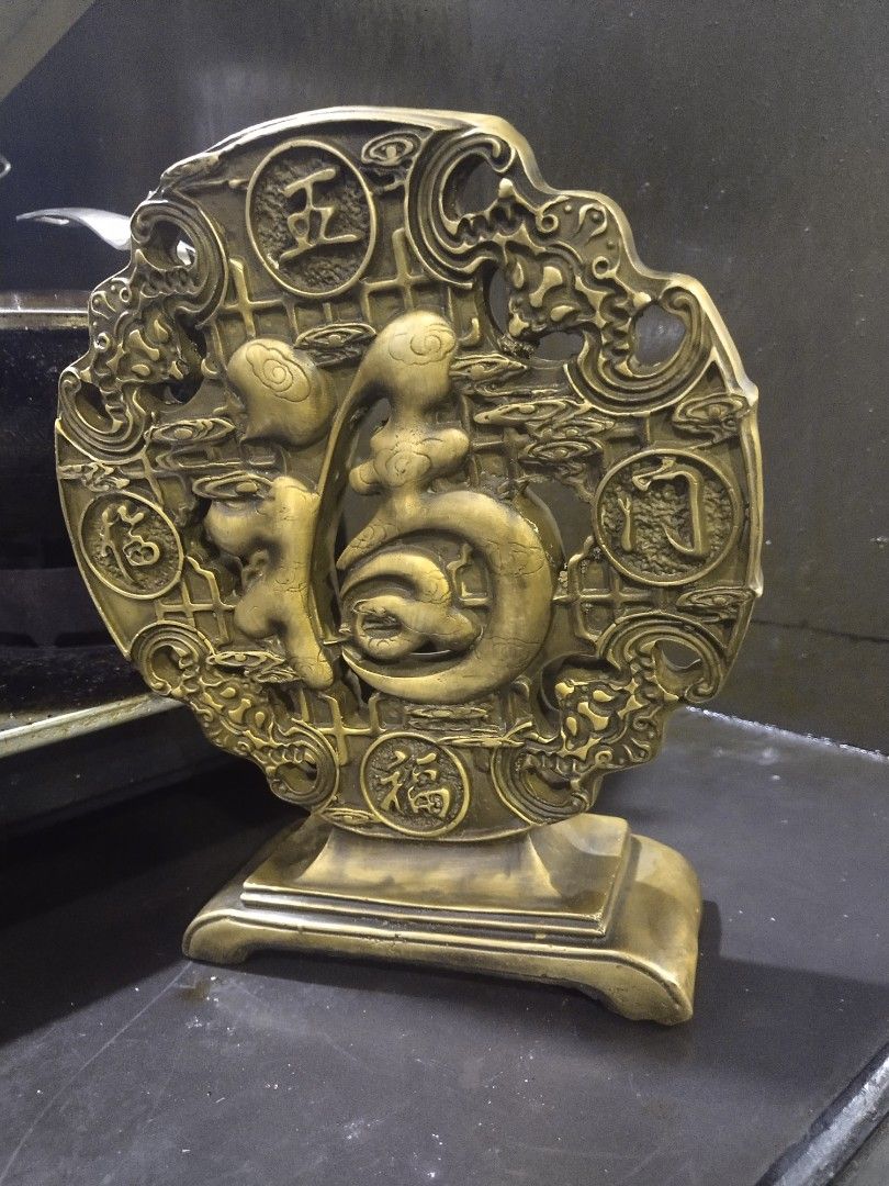 Brass fengshui lucky decorative display, Hobbies & Toys, Memorabilia ...