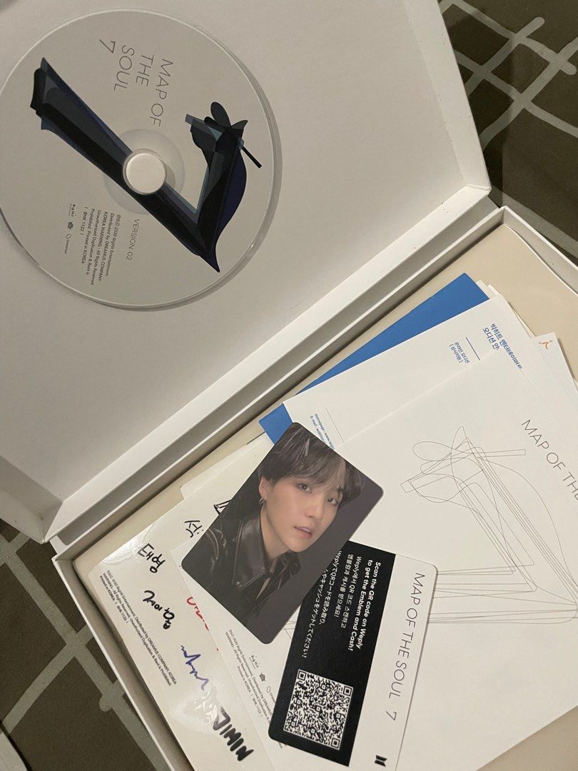 BTS MAPS OF THE SOUL - SUGA, K-Wave di Carousell