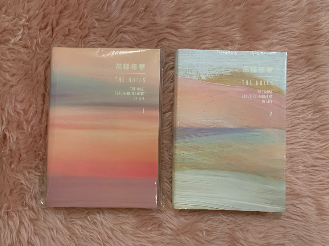 BTS The Notes Book 1 and Book 2, Hobbies & Toys, Memorabilia ...