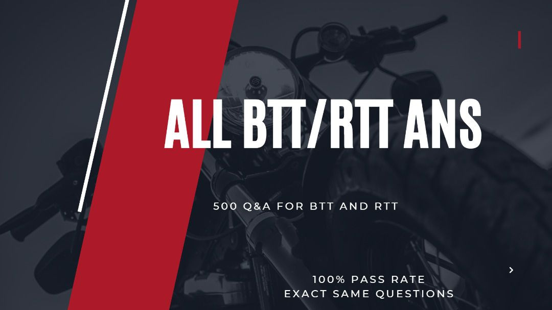 BTT + RTT Questions and Answers (Class 2B), Computers & Tech, Office ...