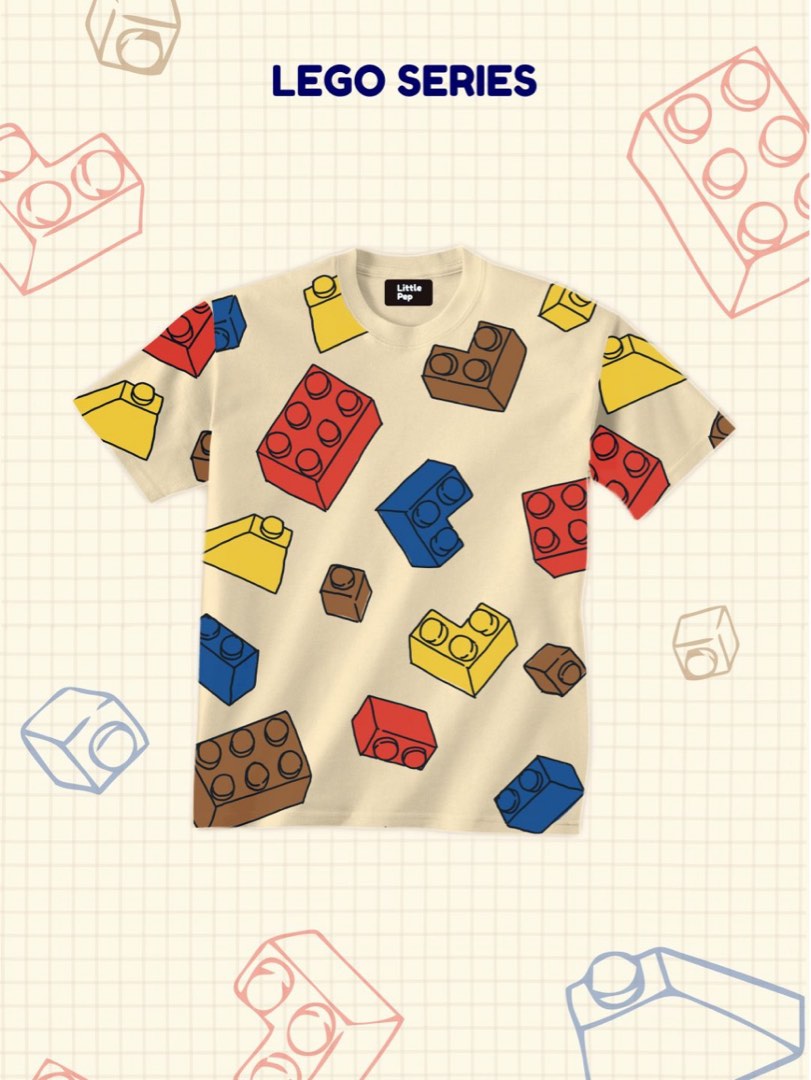 Building Blocks Lego Shirt, Babies & Kids, Babies & Kids Fashion on ...