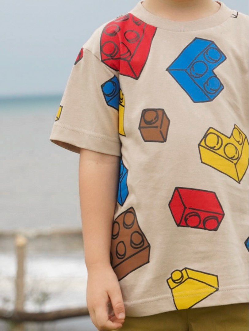 Building Blocks Lego Shirt, Babies & Kids, Babies & Kids Fashion on ...