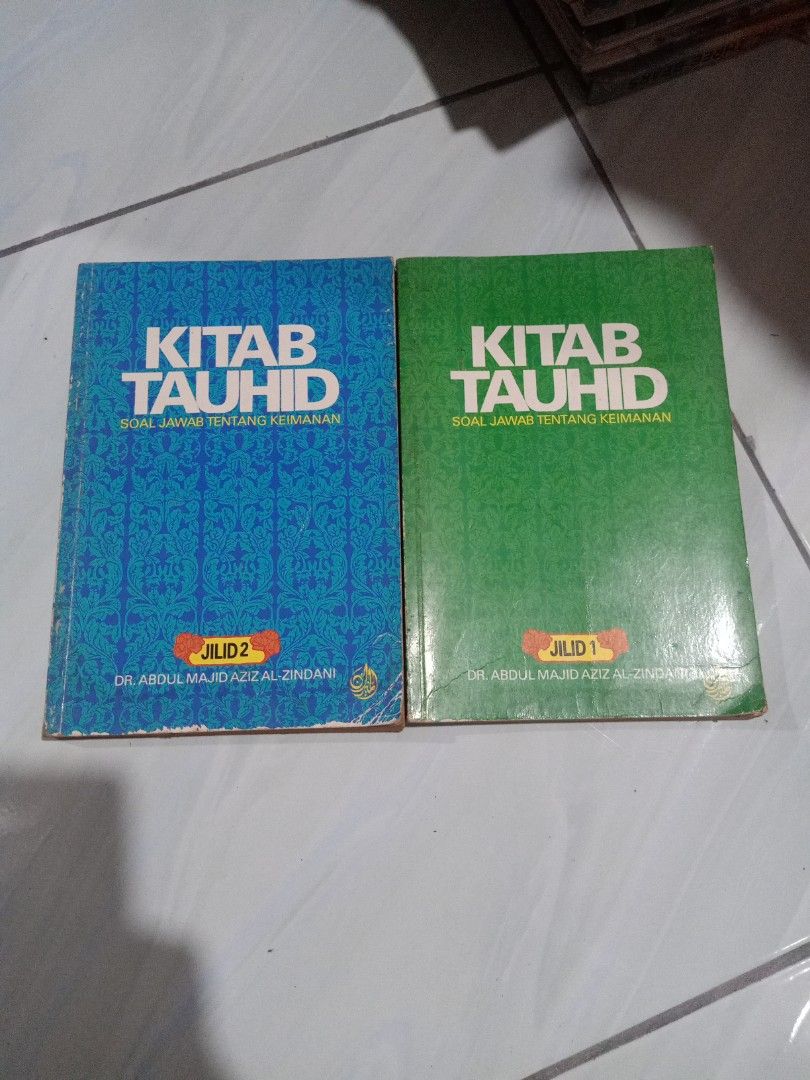 buku lama - kitab tauhid jilid 1&2 1990, Hobbies & Toys, Books ...