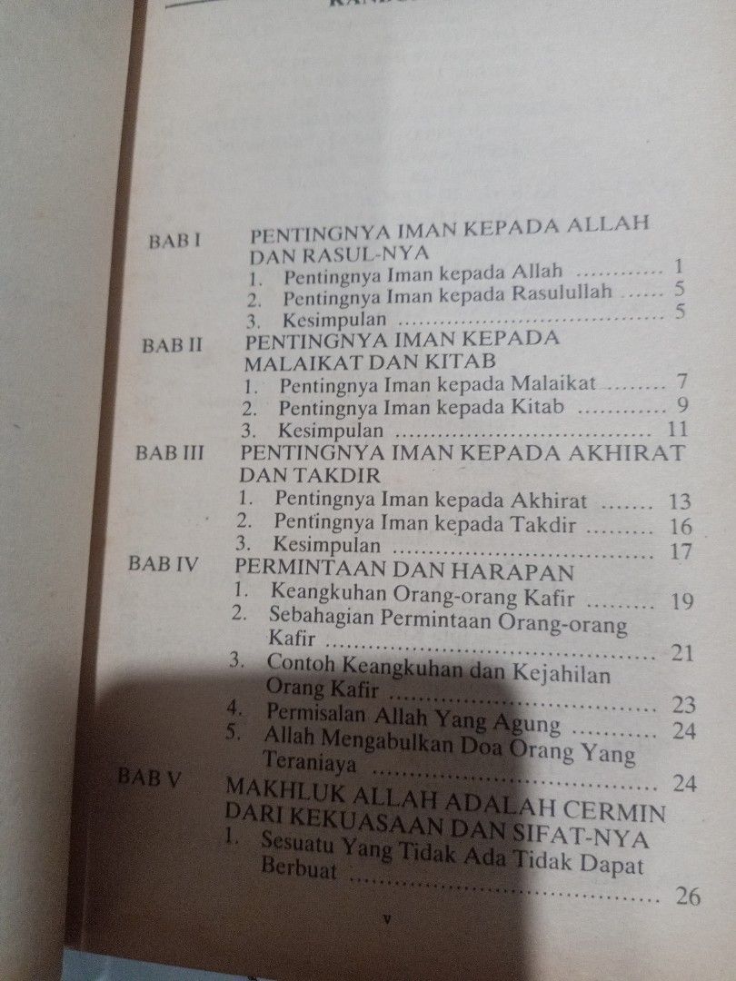 buku lama - kitab tauhid jilid 1&2 1990, Hobbies & Toys, Books ...