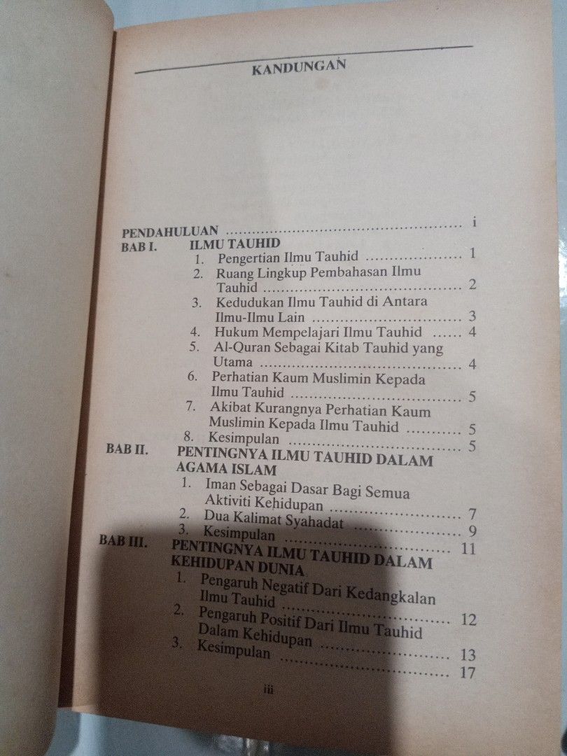 buku lama - kitab tauhid jilid 1&2 1990, Hobbies & Toys, Books ...