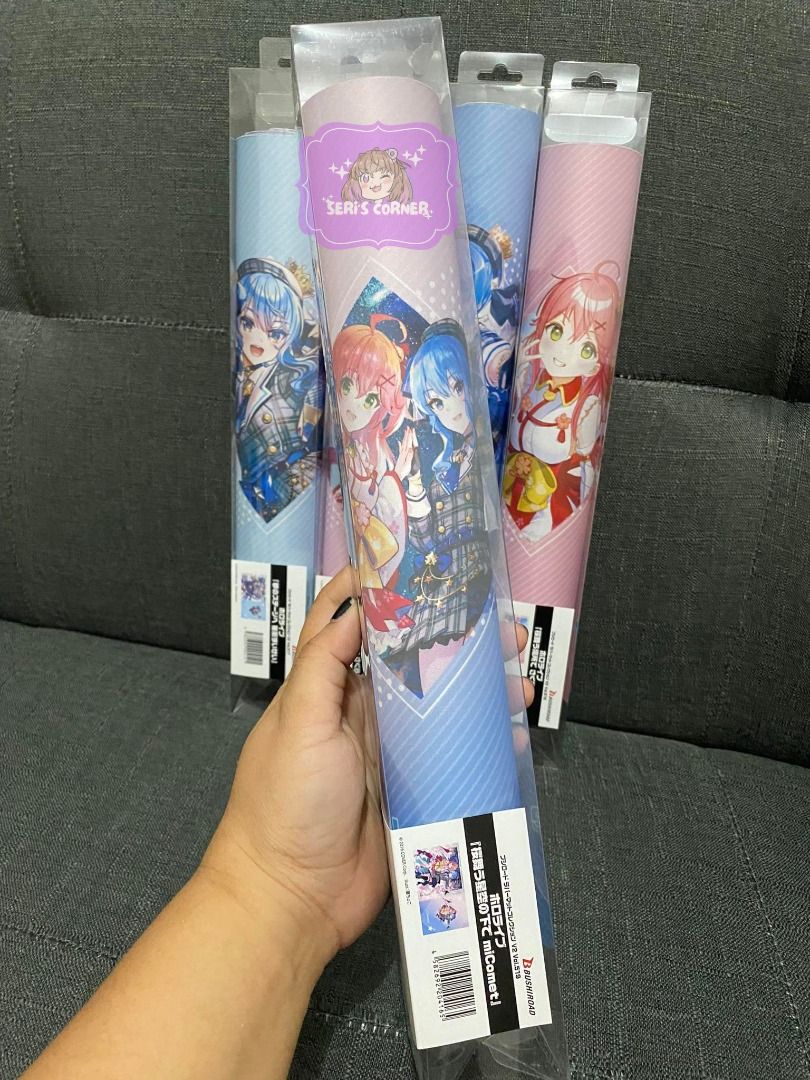 Bushiroad Rubber Mat Collection V2 - HOLOLIVE (2,750 each), Furniture ...