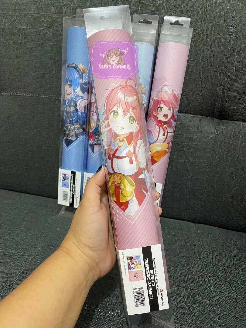 Bushiroad Rubber Mat Collection V2 - HOLOLIVE (2,750 each), Furniture ...