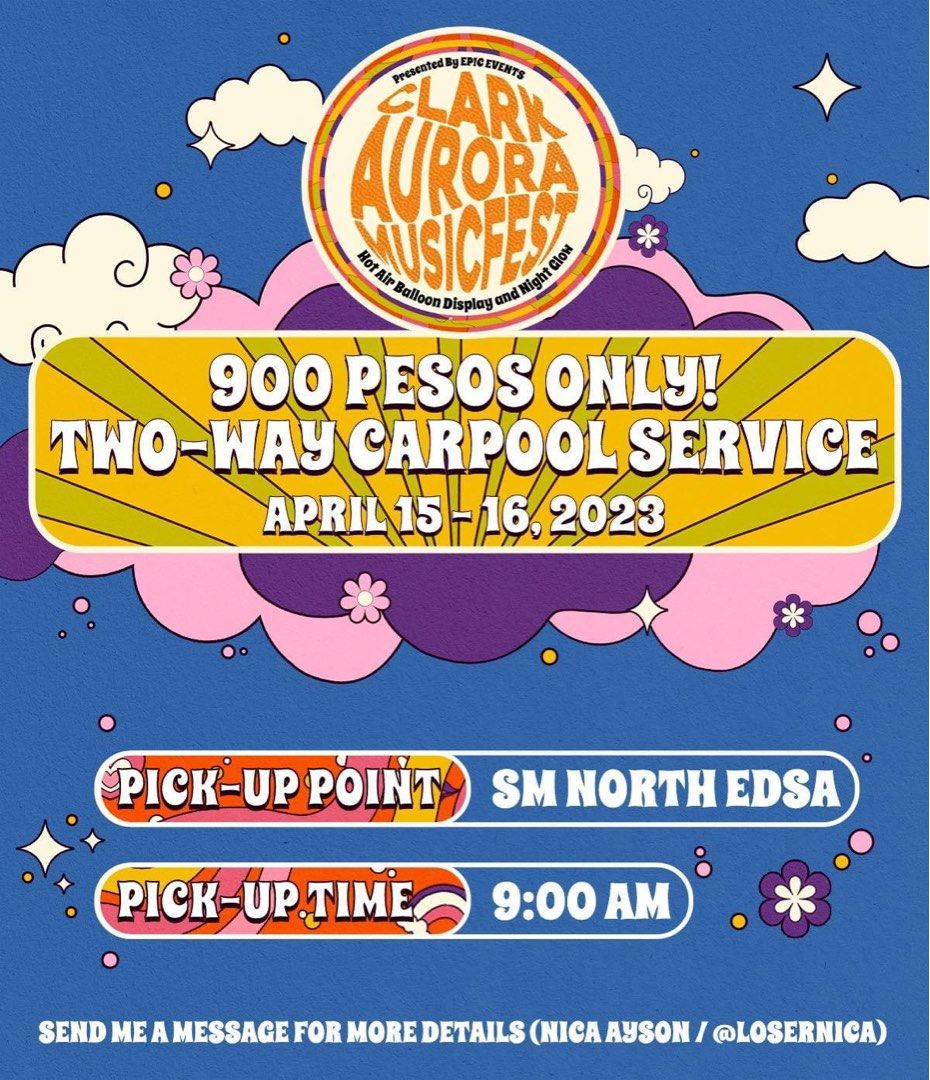 CARPOOL, Tickets & Vouchers, Event Tickets on Carousell