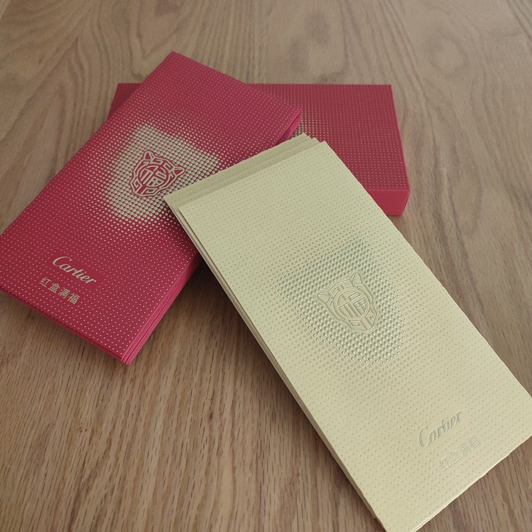 Cartier Ang Pao Red Packet, Luxury, Accessories on Carousell