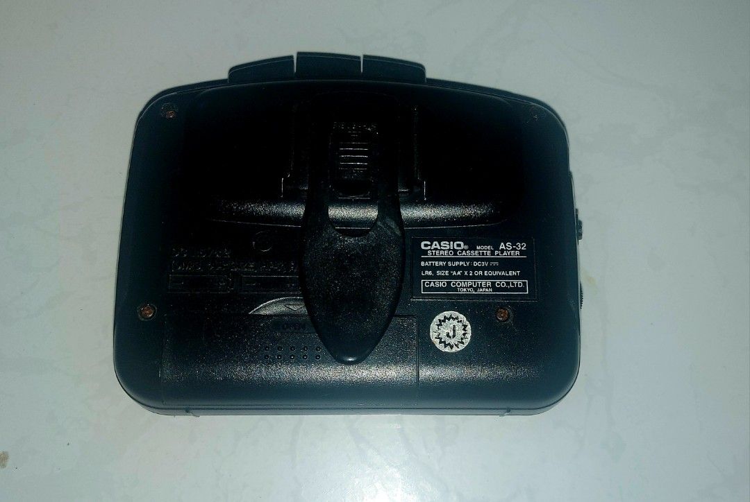 CASIO AS 32 BBS STEREO CASSETTE PLAYER, Audio, Portable Music Players ...