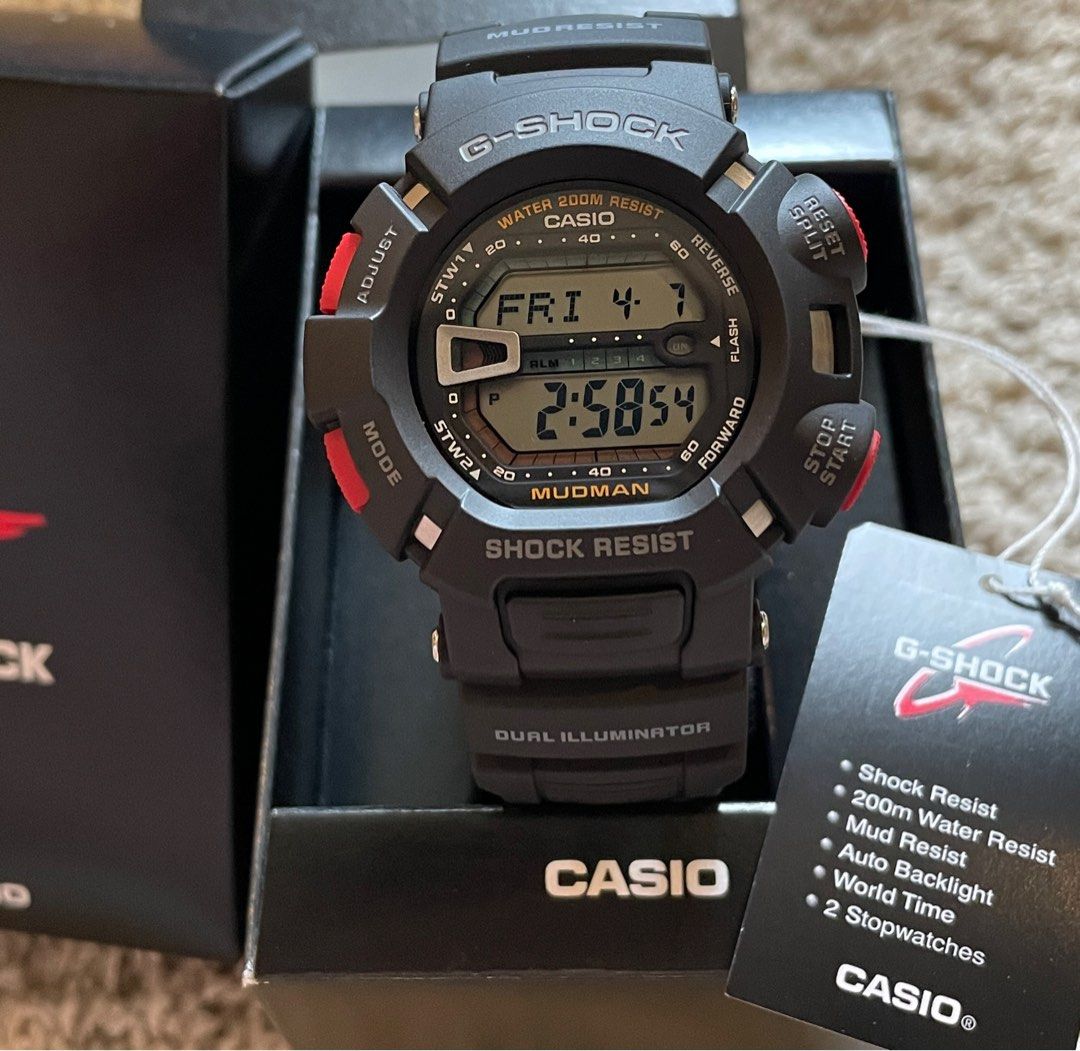Casio G Shock Mudman, Men's Fashion, Watches & Accessories, Watches on ...