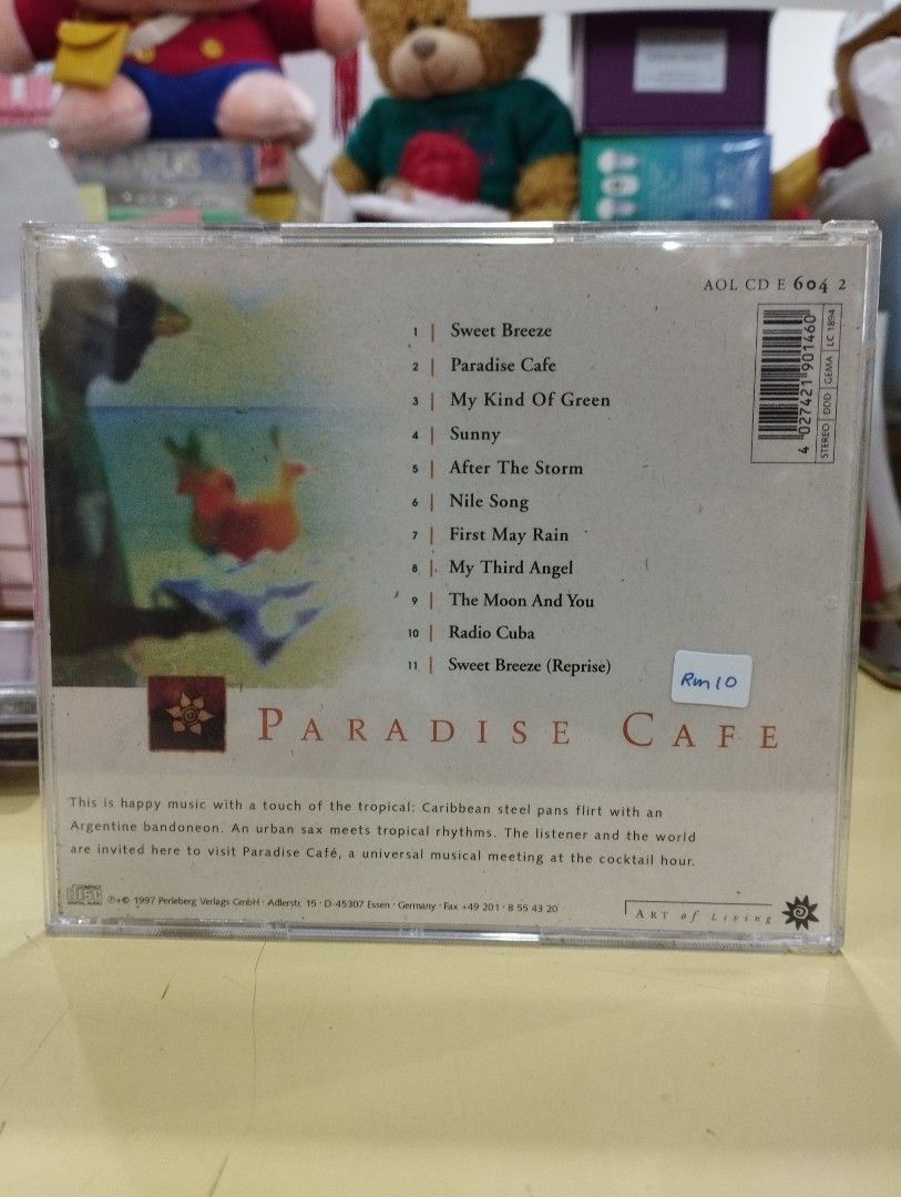 (CD) Felix Pando Paradise Cafe, Hobbies & Toys, Music & Media, CDs & DVDs on Carousell