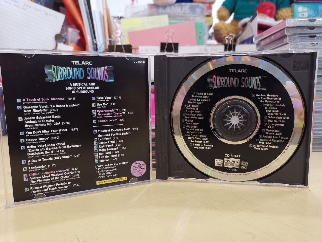 (CD) TELARC Surround Sounds A Musical And Sonic Spectacular In Surround ...