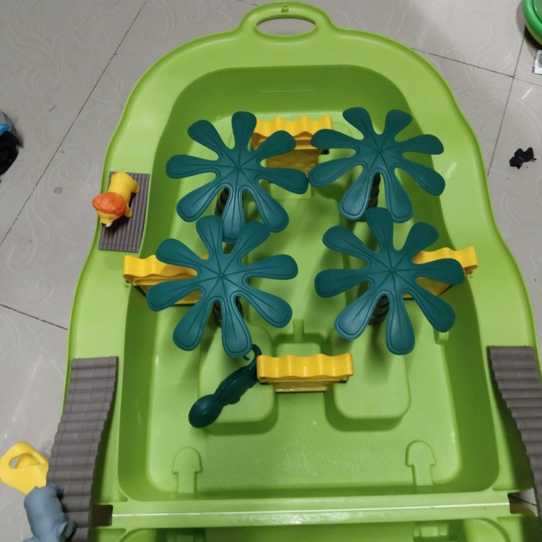 Chad vally jungle fan trolley water and sand activity toy, Hobbies ...