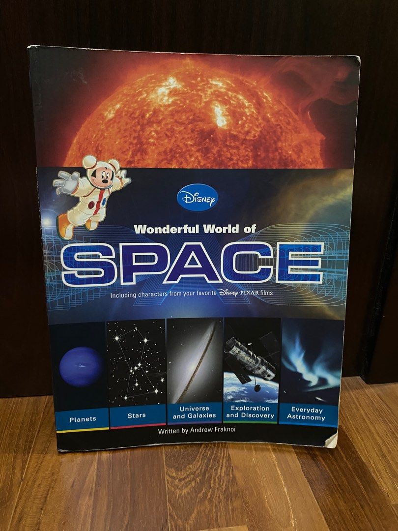 (CHEAP!!!) DISNEY PIXAR THE WONDERFUL WORLD OF SPACE OUTER SPACE ...