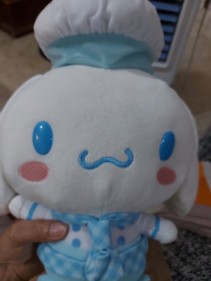 Cinnamoroll Pastry Chef Stuffed Toy, Hobbies & Toys, Toys & Games on ...