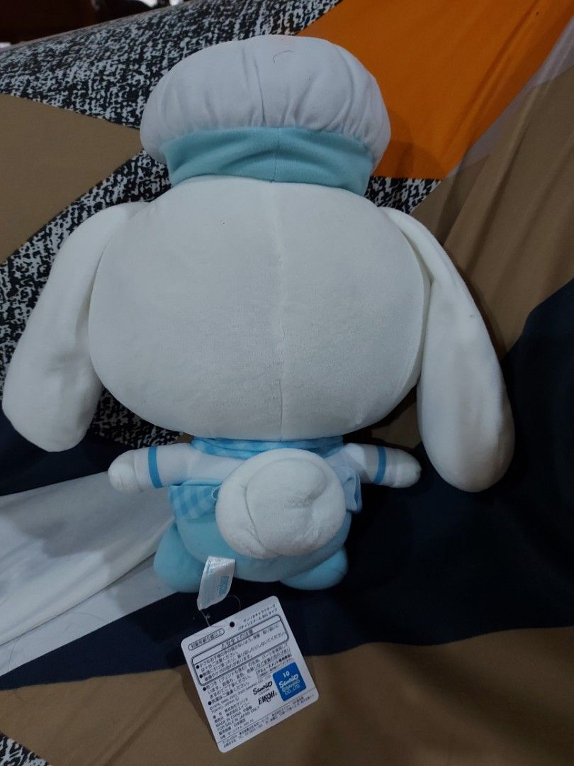Cinnamoroll Pastry Chef Stuffed Toy, Hobbies & Toys, Toys & Games on ...