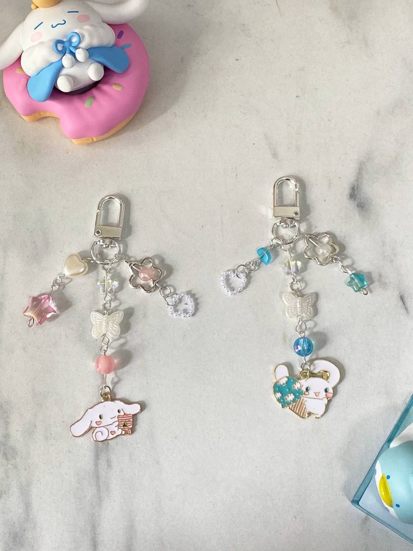 cinnamoroll keychains, Women's Fashion, Watches & Accessories, Other ...