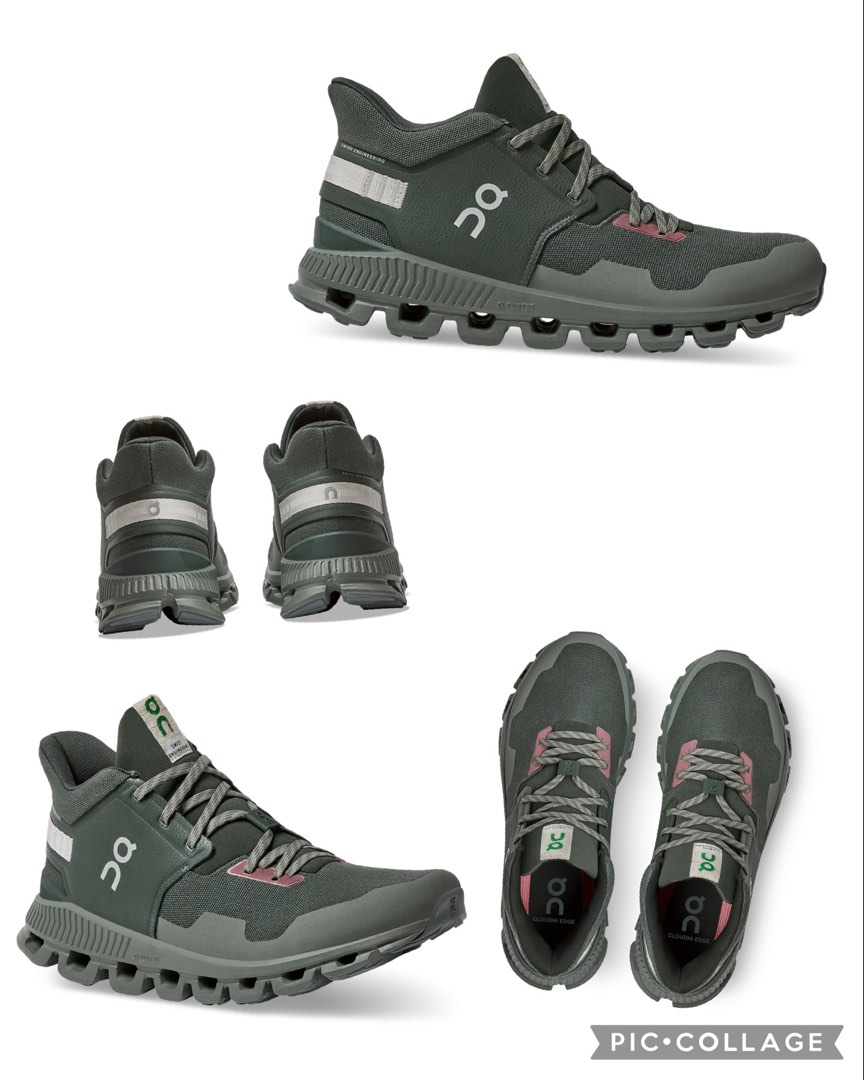 ON Running Cloud Hi Edge Stone Pine Limited Edition US8.5, Men's ...