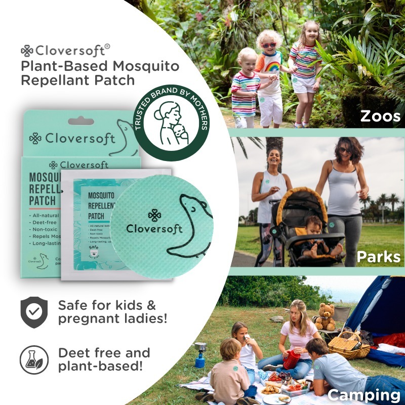 Cloversoft Children Kids Garden Insects Mosquito Repellent Patch (10pcs ...