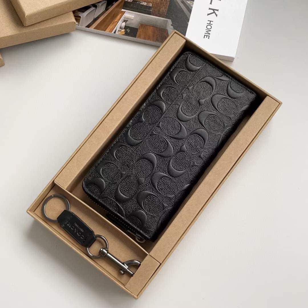 Coach mens long wallet on Carousell