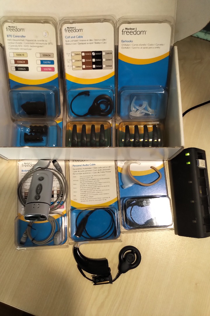 Cochlear Nucleus Freedom with multiple spares, Health & Nutrition ...