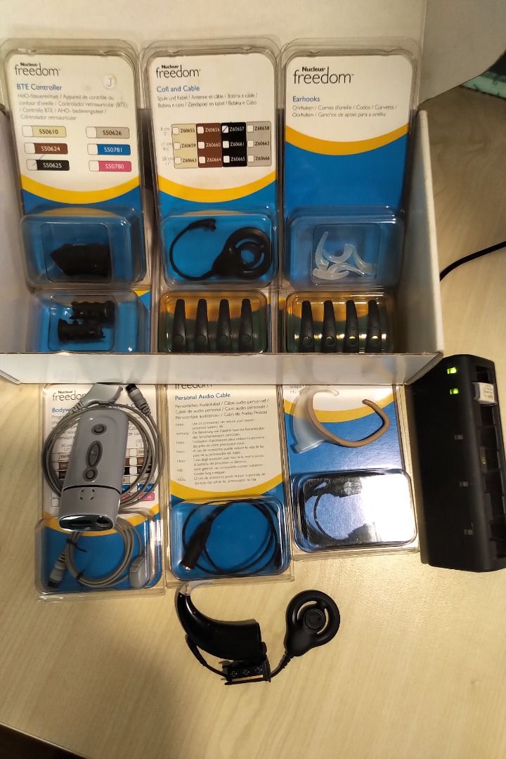 Cochlear Nucleus Freedom with multiple spares, Health & Nutrition ...