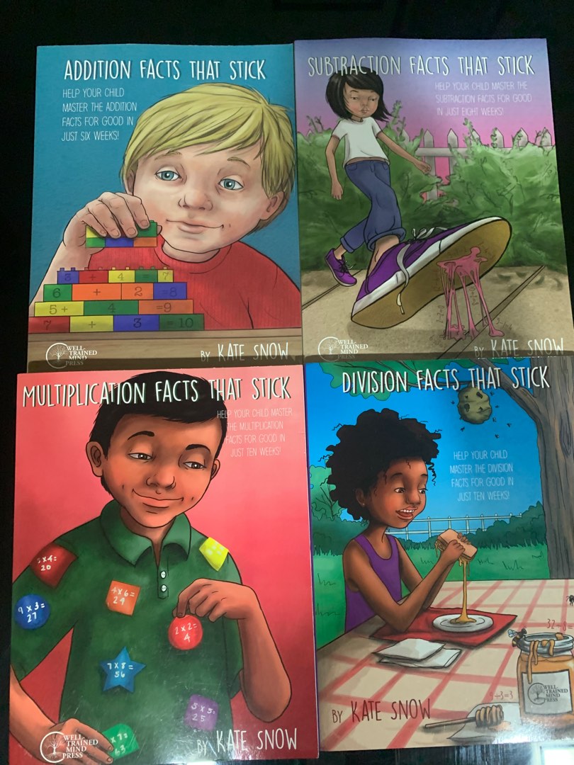 (Complete Set) Facts That Stick + Preschool Math At Home (by Kate Snow ...