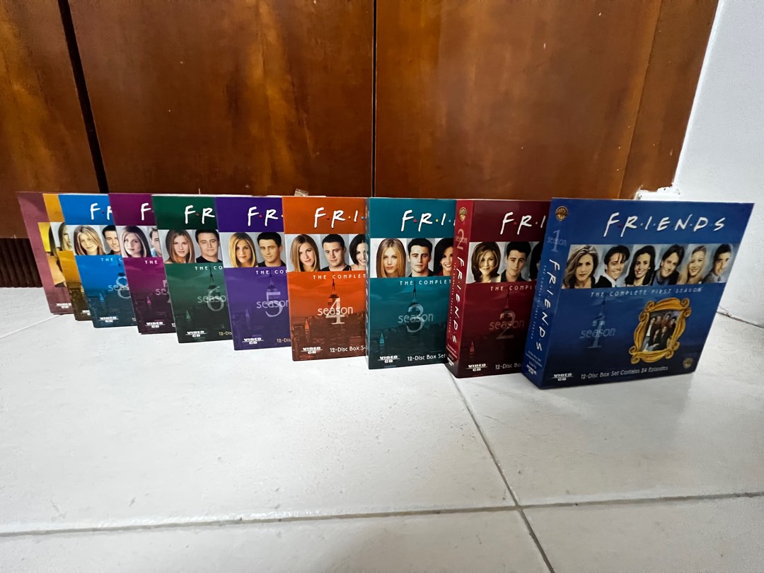 Complete set of FRIENDS VCD Season 1-10, Hobbies & Toys, Music & Media ...