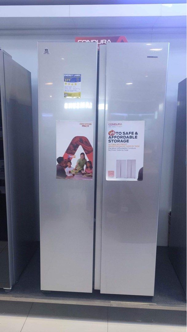 CONDURA SIDE BY SIDE AND MULTI DOOR NO FROST INVERTER REFRIGERATOR, TV ...