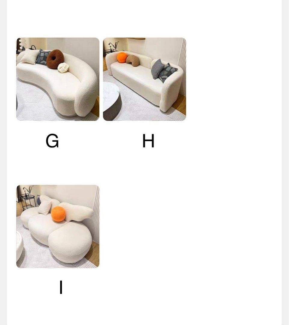 Many designs & colors! Cosy Odd shaped sofa for living room / lounge ...