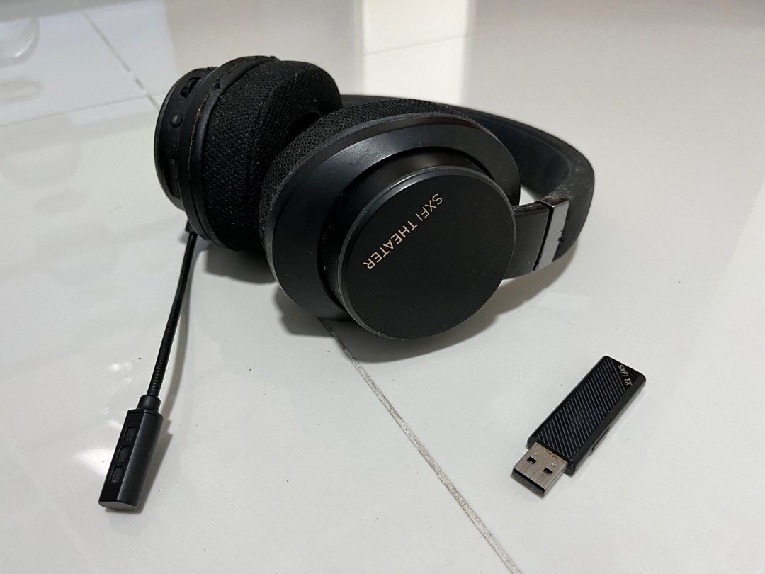 Creative SXFI Theatre Super X-Fi Low-latency Wireless Headphones, Audio ...