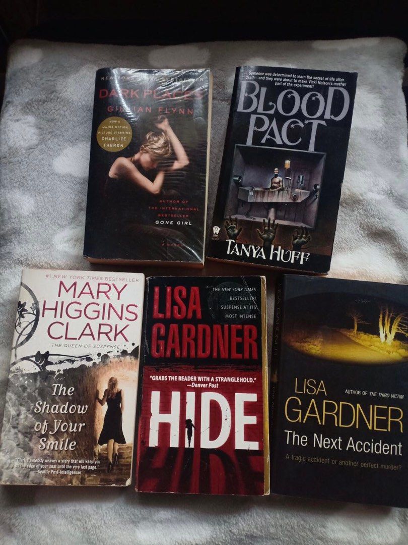 Crime/Thriller Books - Lisa Gardner, Mary Higgins Clark, Gillian Flynn ...