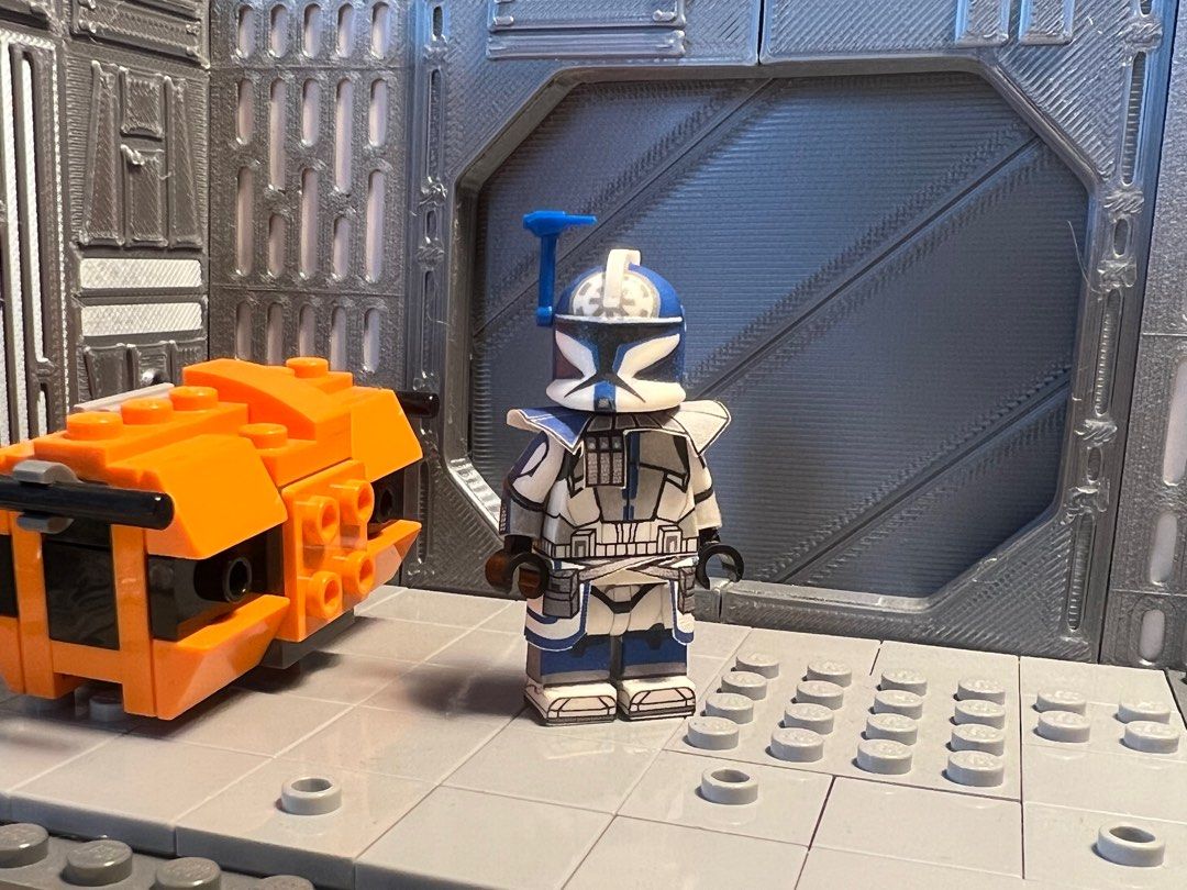 Custom decalled Lego Star Wars AP1 Arc Jessie, Hobbies & Toys, Toys ...