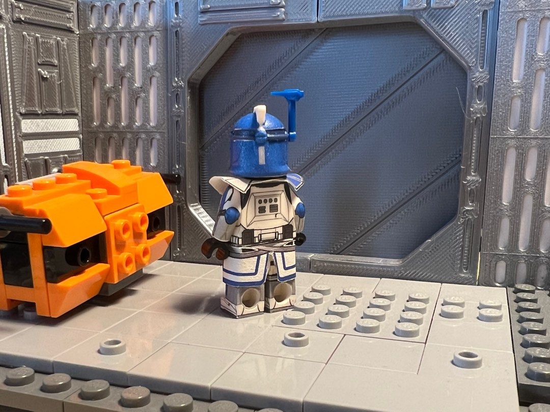 Custom decalled Lego Star Wars AP1 Arc Jessie, Hobbies & Toys, Toys ...