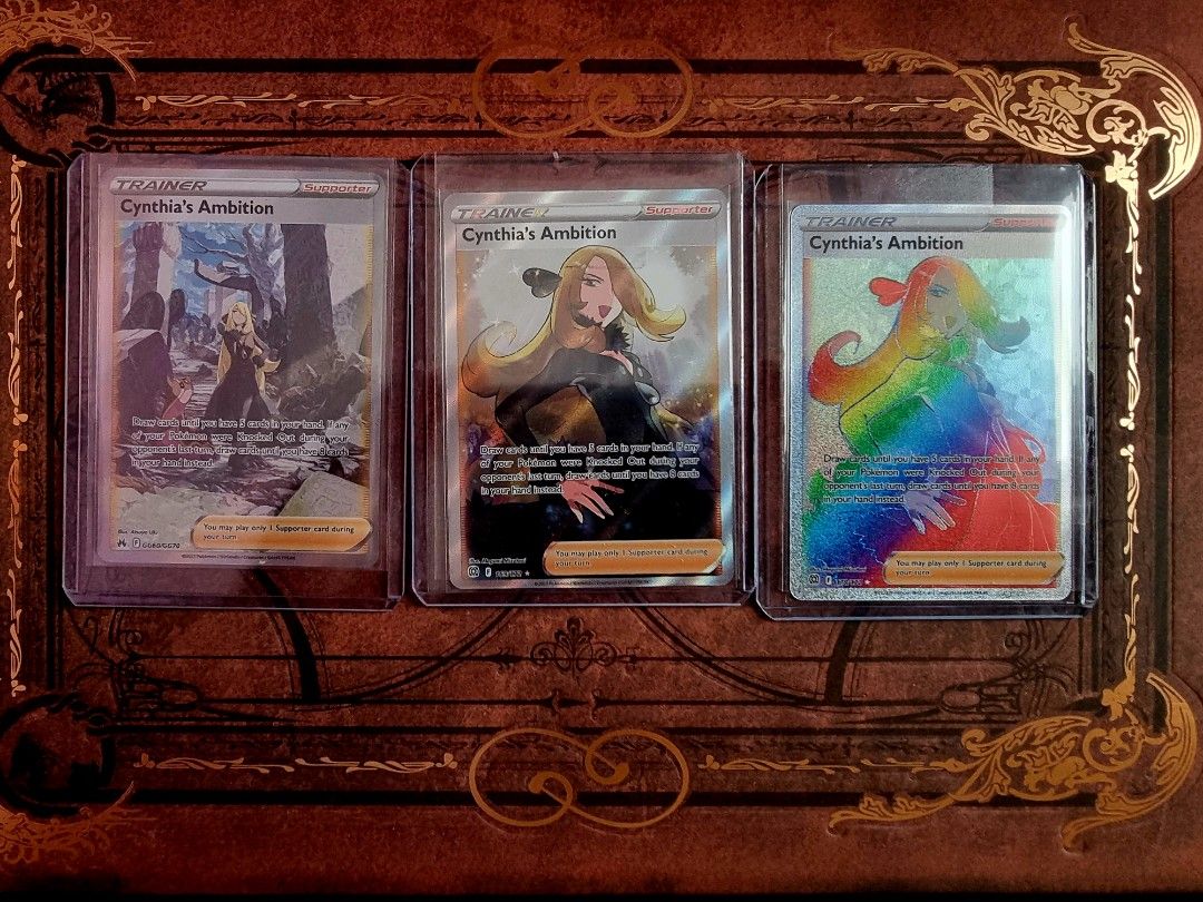 Cynthia's Ambiton Full Art Set, Hobbies & Toys, Toys & Games on Carousell