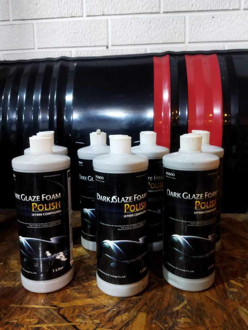 Dark Glaze Foam Polish 7000 Compound 1 Liter, Aksesoris Mobil di Carousell