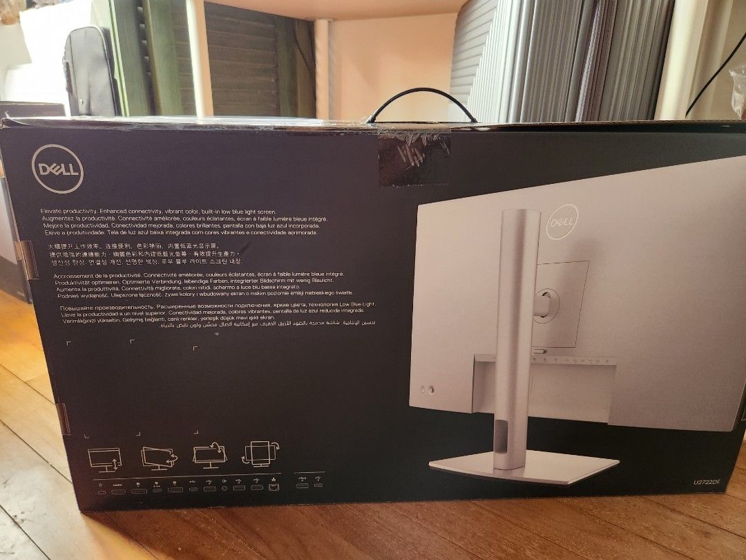 Dell U2722DE | UltraSharp 27 USB-C Monitor, Computers & Tech, Parts ...