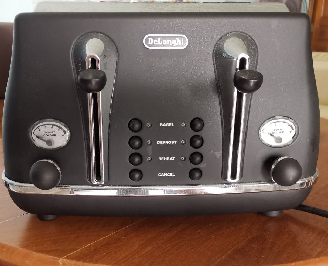 De'Longhi 4-Slice Toaster, TV & Home Appliances, Kitchen Appliances ...