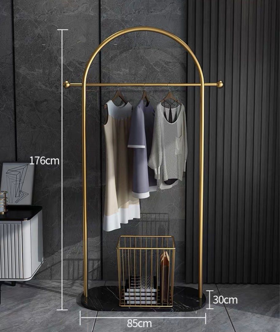 Designer Clothes Rack in customisable colors & sizes, Furniture & Home ...