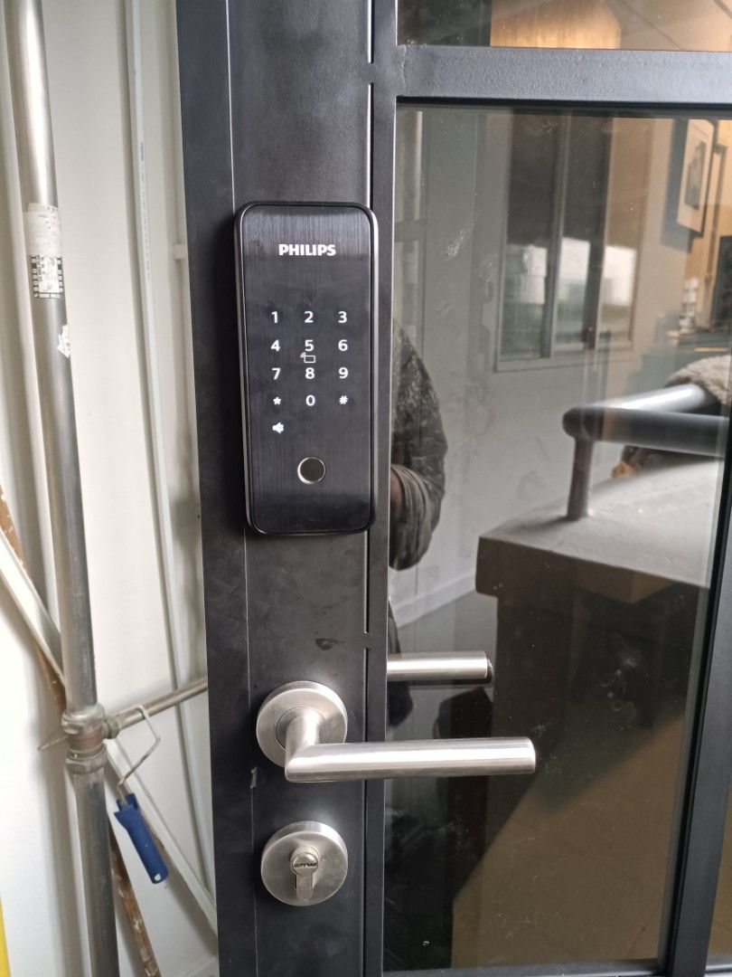Digital lock installation, Furniture & Home Living, Security & Locks ...