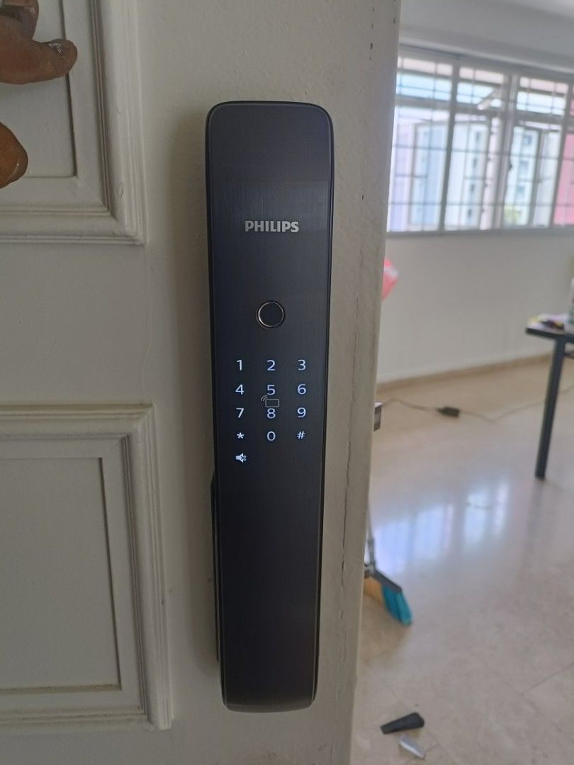 Digital lock installation, Furniture & Home Living, Security & Locks ...