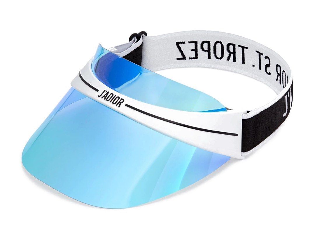 Dior Tinted Blue Visor, Women's Fashion, Watches & Accessories ...