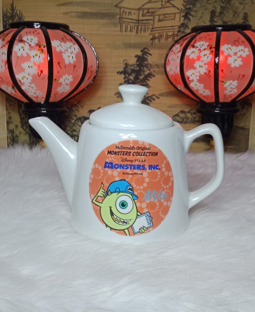 DISNEY PIXAR MONSTER UNIVERSITY CERAMIC TEAPOT COLLECTIBLE - JAPAN ...