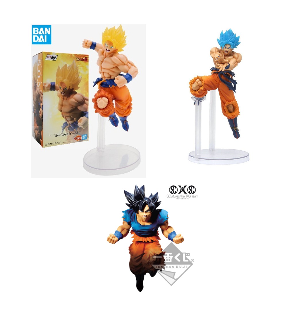 Dragon Ball Ichiban Kuji Goku (Set of 3), Hobbies & Toys, Toys & Games ...