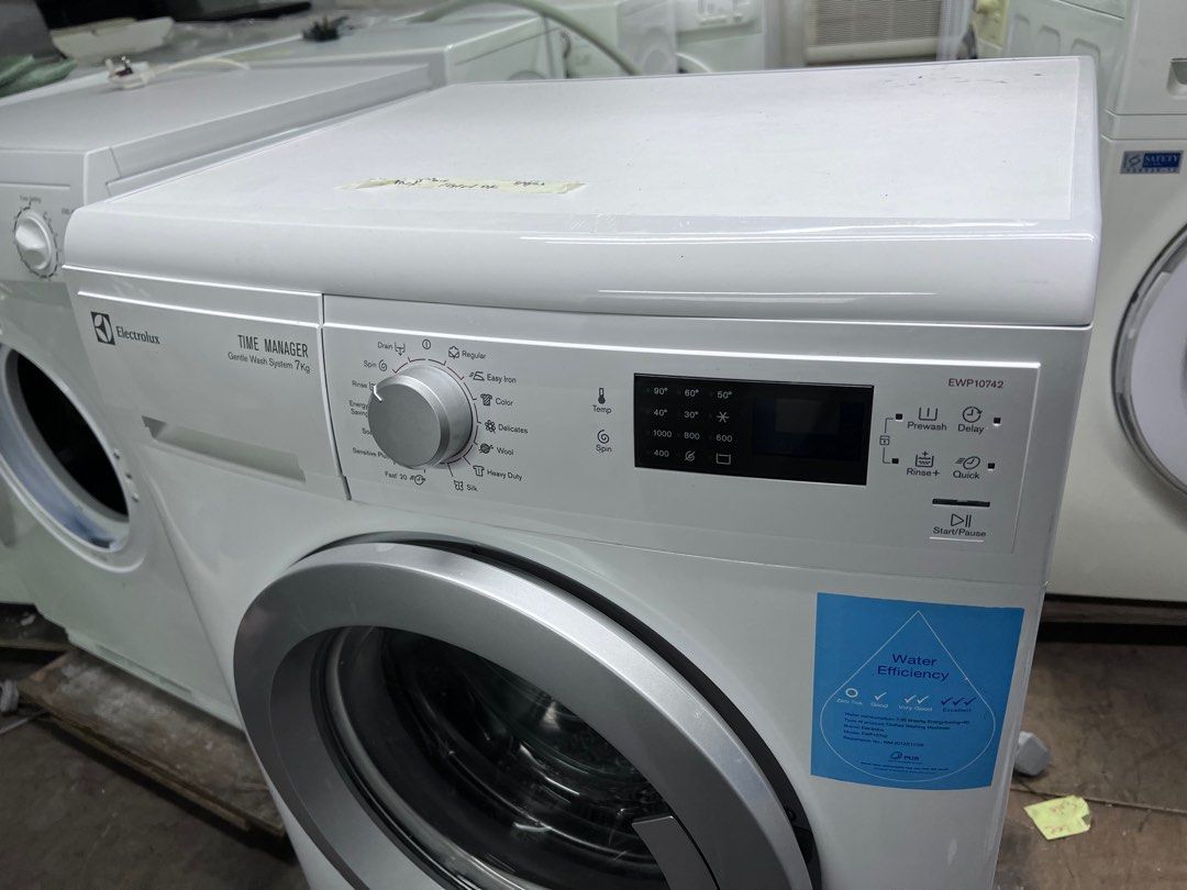 ELECTROLUX Washer 7kg EWP10742, TV & Home Appliances, Washing Machines ...